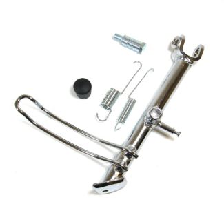 ScooterWest.com - BLACK Side Stand KICKSTAND KIT VESPA GT GTS GTV 2005-2013