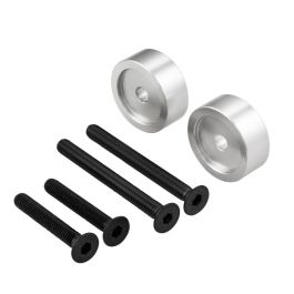 ScooterWest.com - SILVER ANODIZED BAR END MIRROR MOUNTING WEIGHT ...