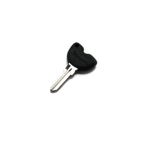 ScooterWest.com - KEY BLANK BLACK W/VESPA LOGO FOR NON-IMMOBILIZER ...