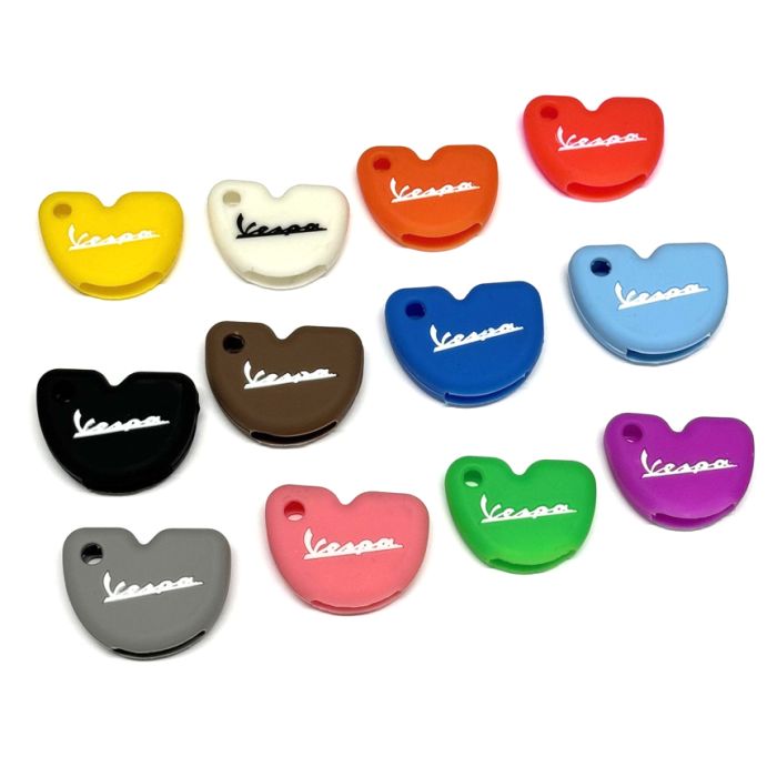 ScooterWest.com - Colored Rubber Key Cover for Vespa or Piaggio Keys ...