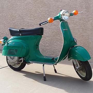 ScooterWest.com - Vespa 100 Sport - Vintage Vespa - Make Model Year